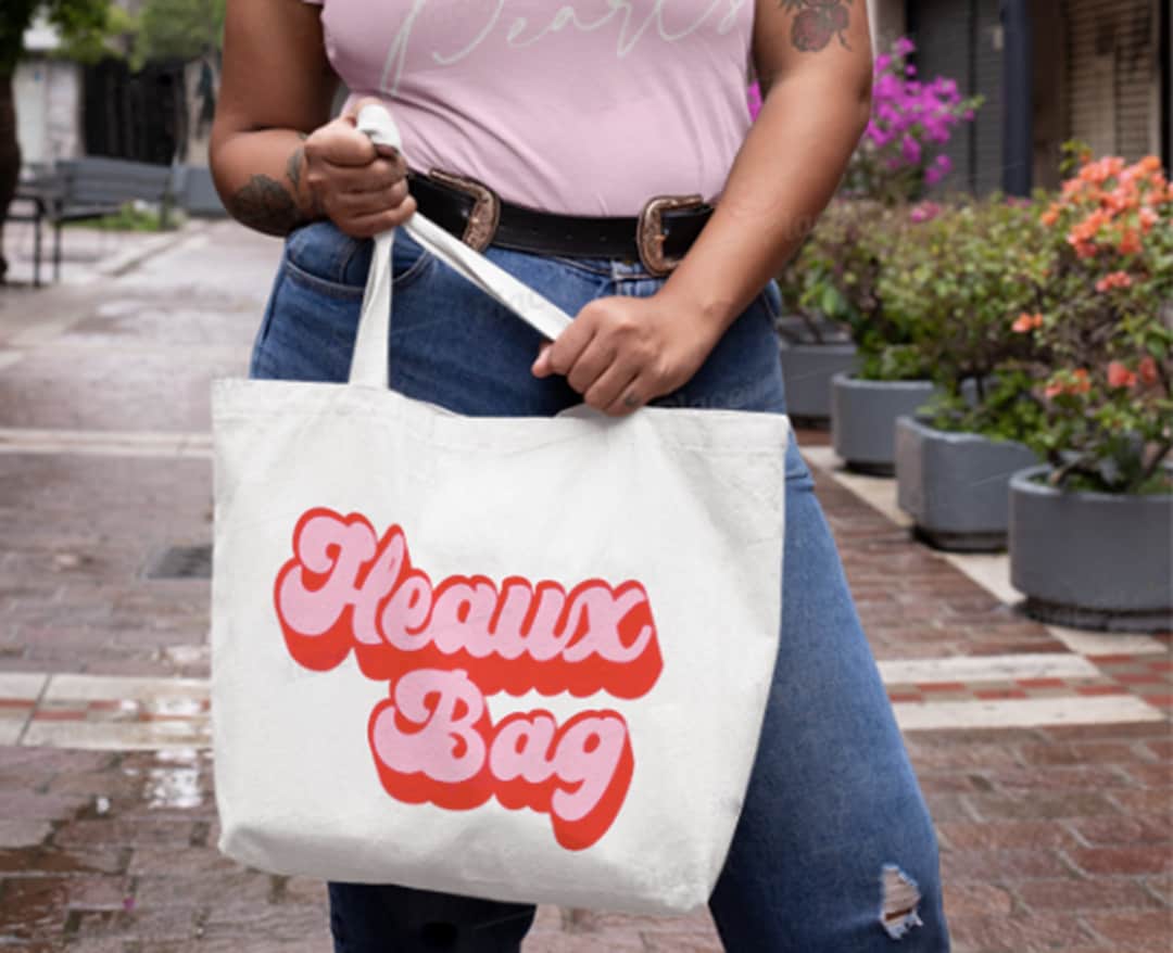 Heaux Bag Tote Ho Bag Hoe Bag Weekend Bag Overnight - Etsy