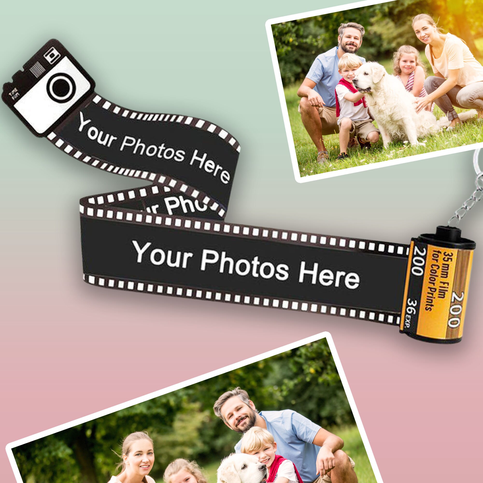 Custom Film Roll Keychain Personalized Camera Roll Keychain - Etsy