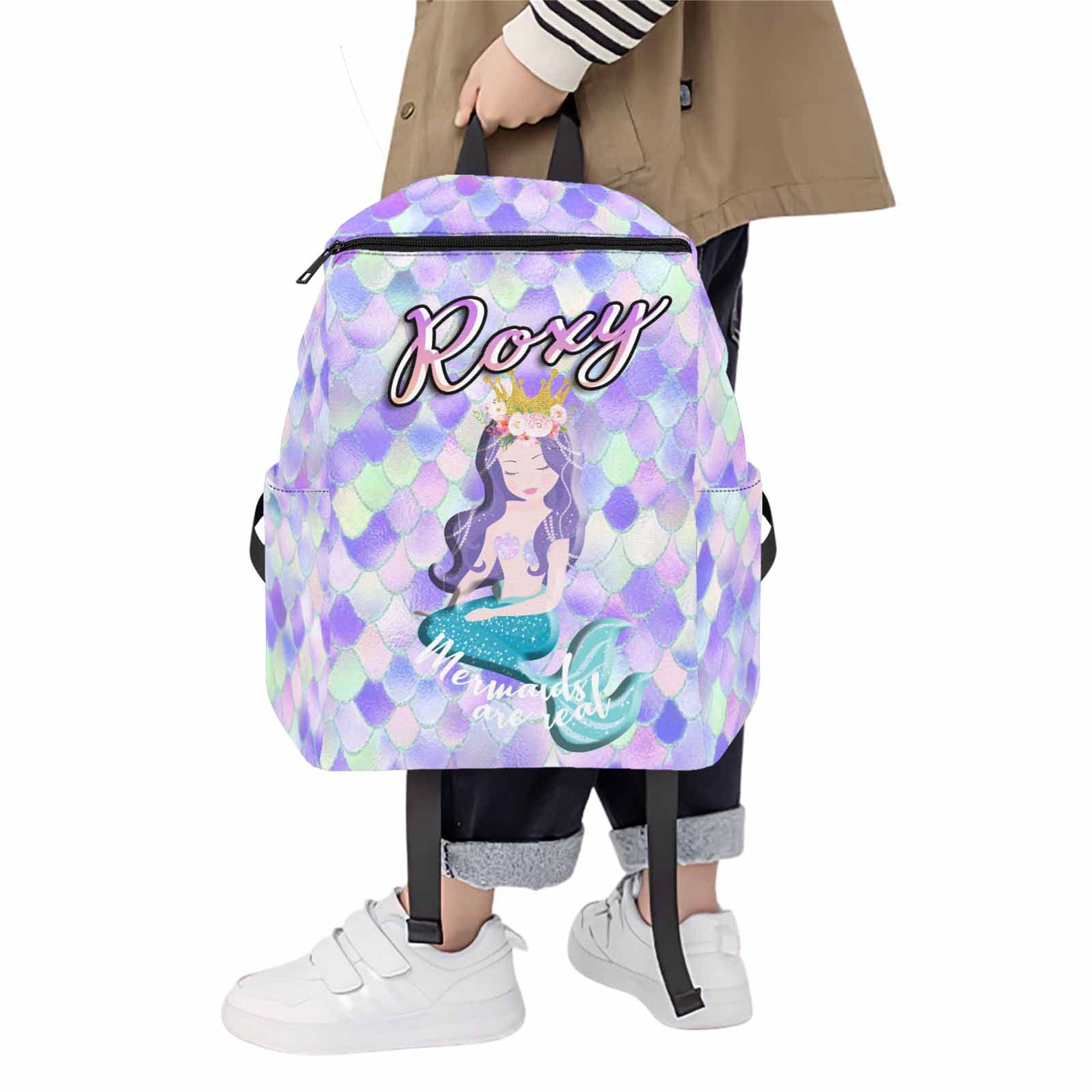 Personalized Mermaid Backpack With Name Custom School - Etsy