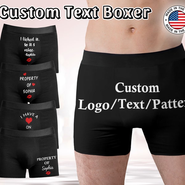 Custom Boxers - Etsy