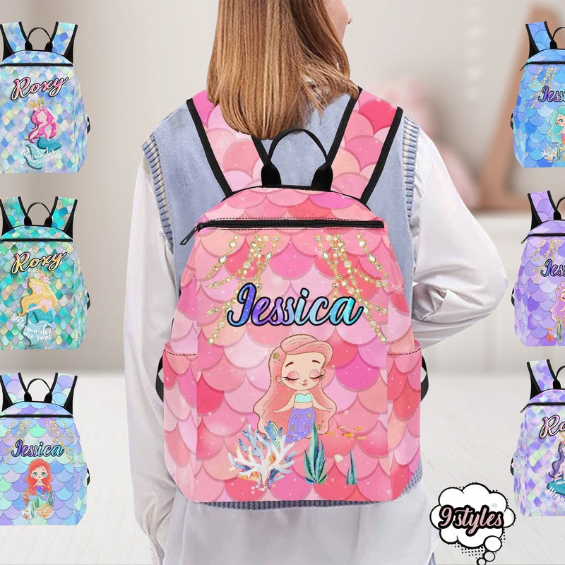 Mermaid Backpack - Etsy