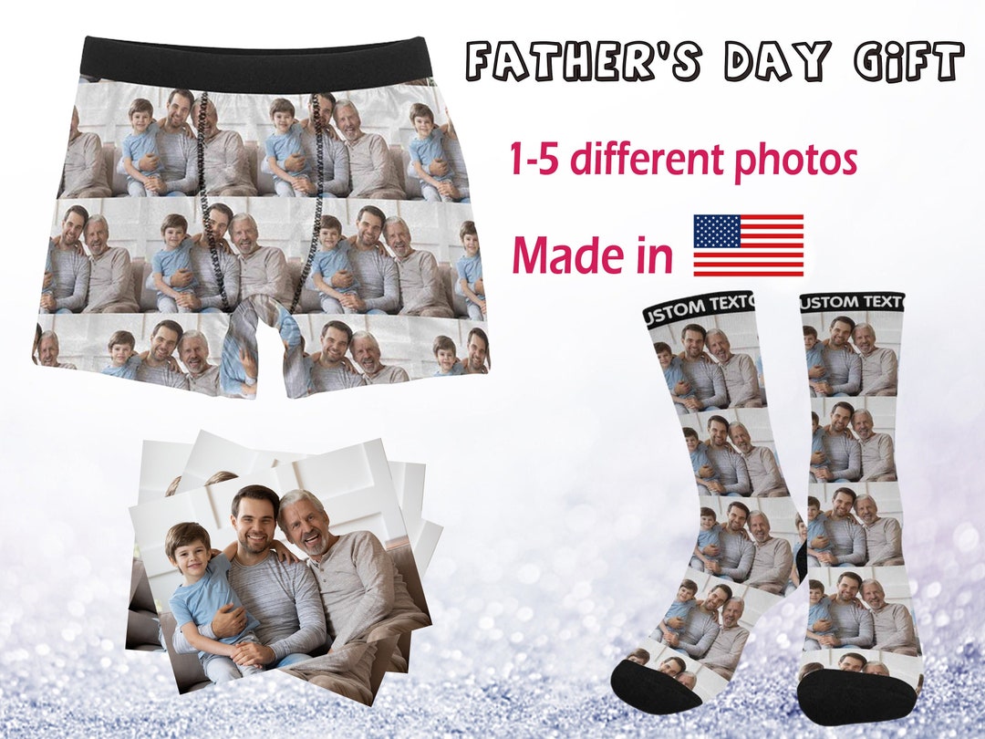 Custom Boxer Valentine's Day, Custom Men's Boxers With Face, Print ...