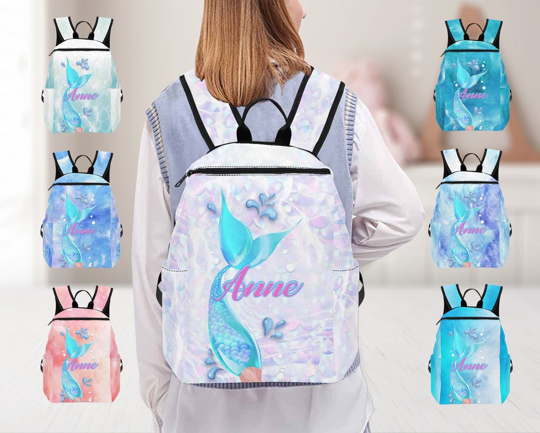 Customize Your Name&logo on Your Backpack,custom Girls Backpack ...