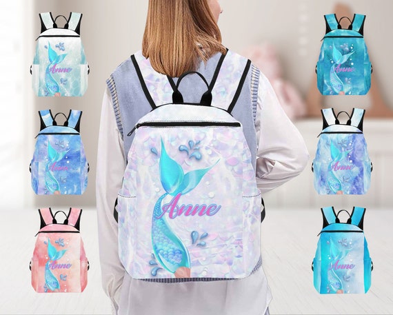 Customize Your Name&logo on Your Backpackcustom Girls - Etsy