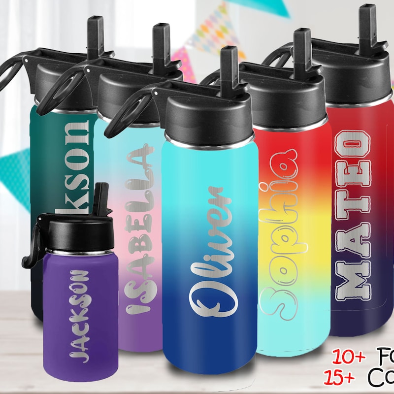 Personalized Water Bottles - Etsy