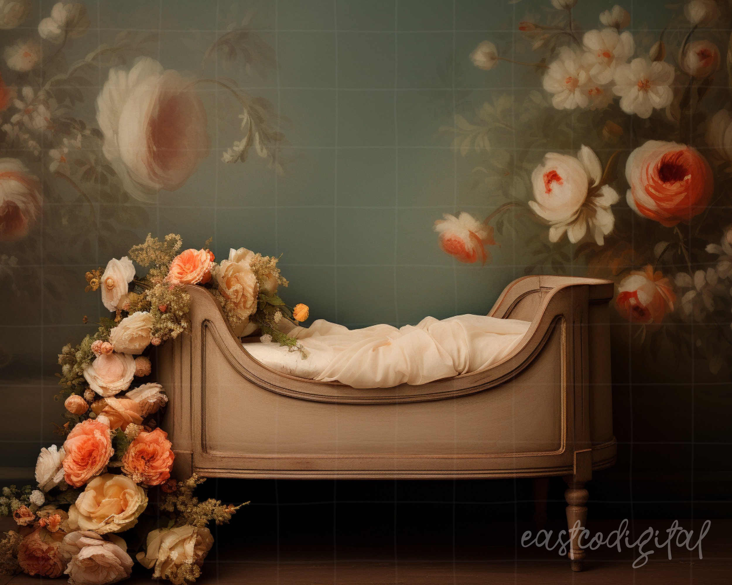 Newborn Digital Photoshop Overlay Newborn Photography Digital - Etsy