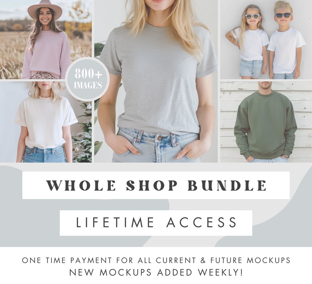 Whole Shop Mockup Bundle, Whole Shop Mockup, Whole Shop Bundle, Whole ...