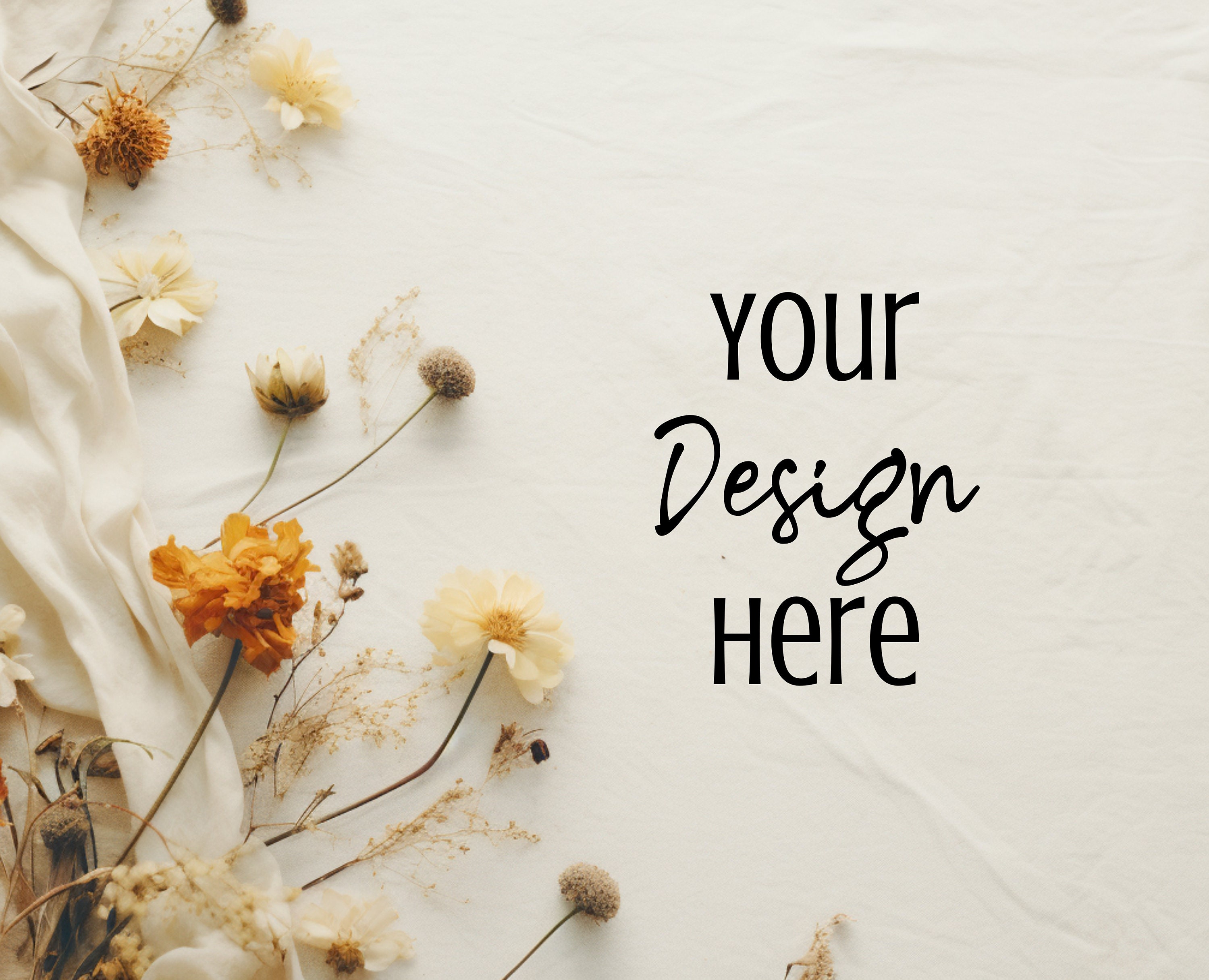 Boho Flat Lay Mockup Bundle, Table Mockup Product Insert, Digital ...