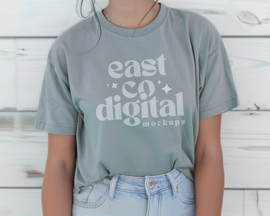 Comfort Colors Bay Mockup, C1717 Bay Mockup, Comfort Colors Mockup ...