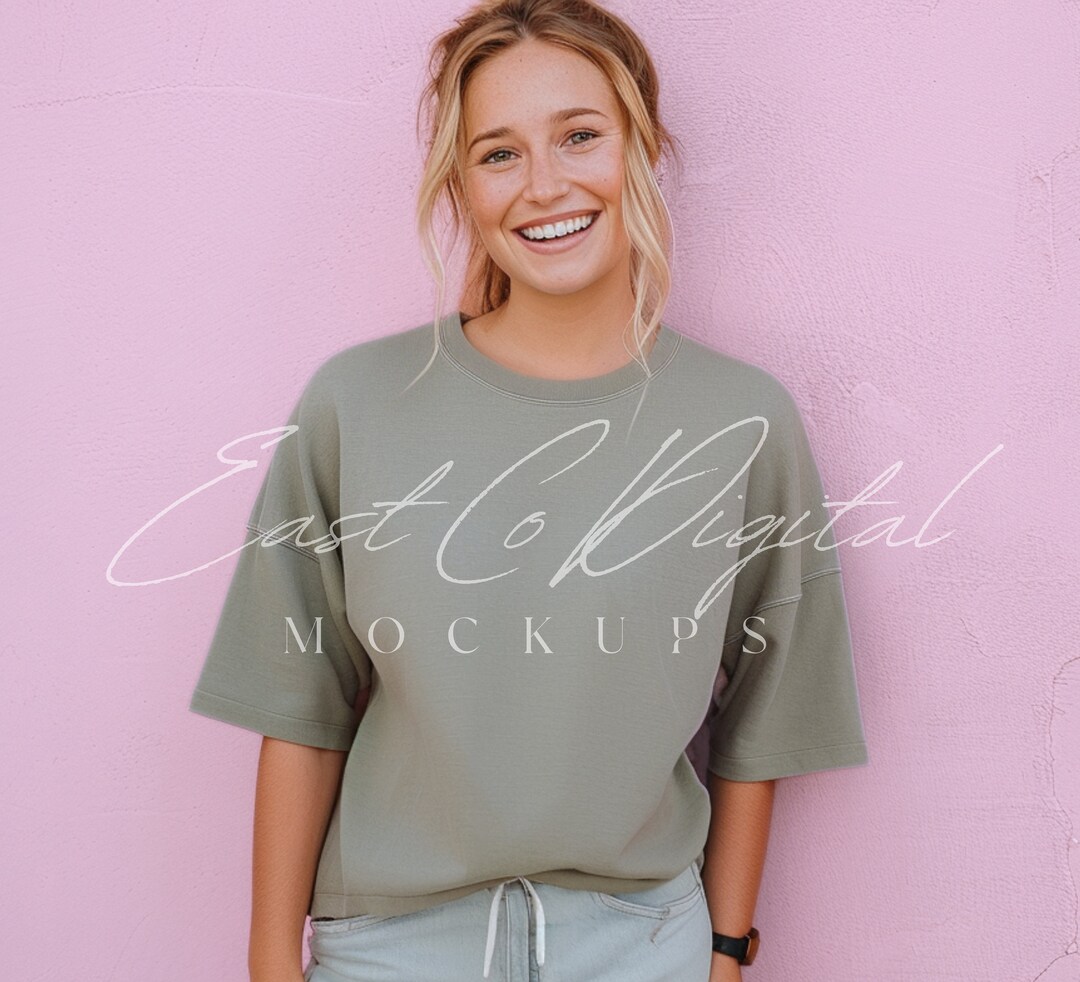 Comfort Colors Bay Mockup, C1717 Bay Mockup, Comfort Colors Mockup ...