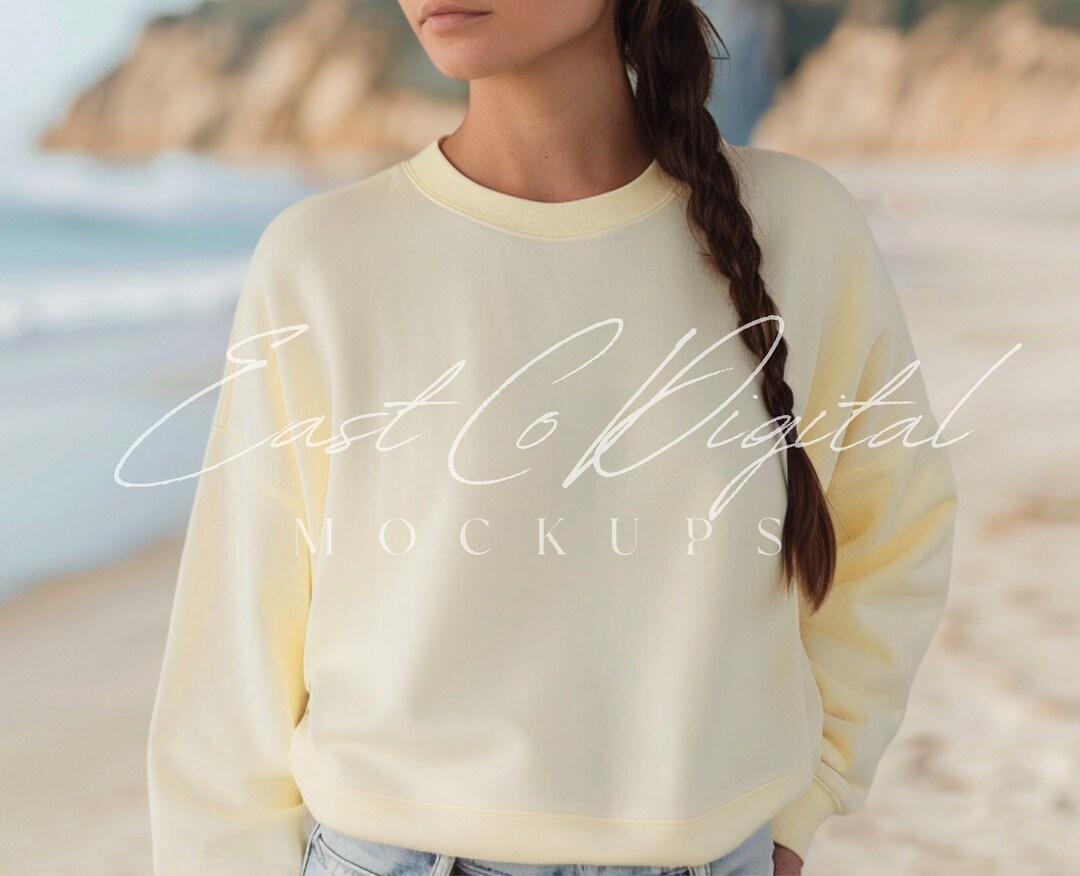 Comfort Colors Butter Mockup, Comfort Colors 1566 Butter, Comfort ...