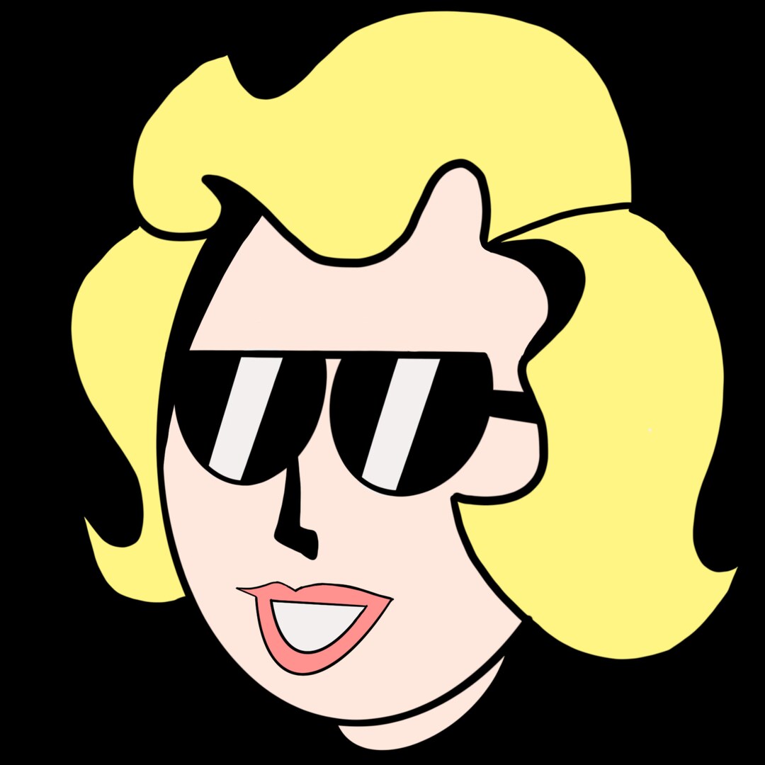 Fallout Vault Girl Sunglasses Emote Sticker - Etsy