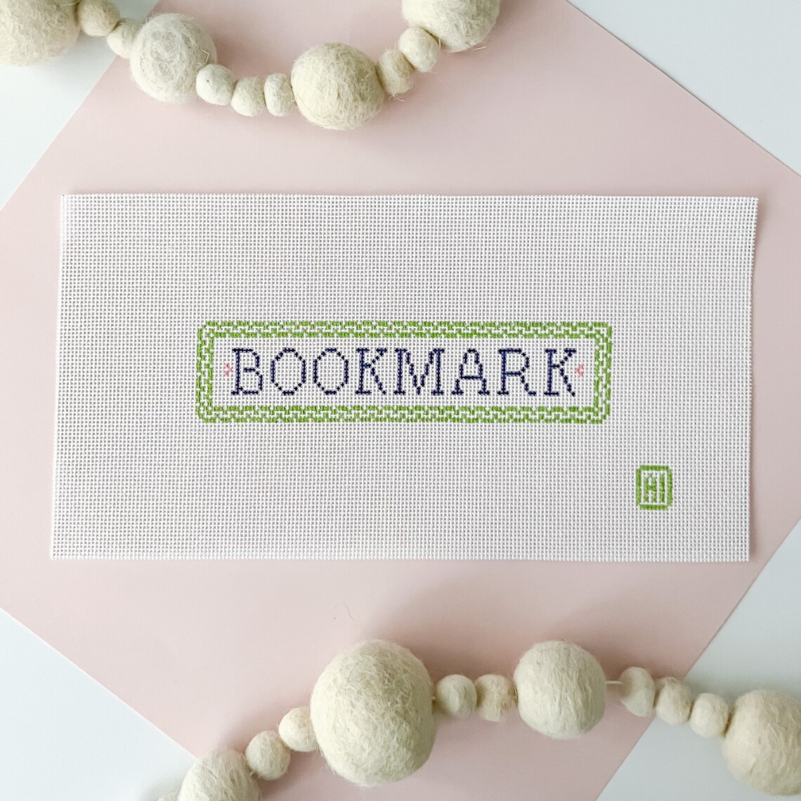 Bookmark Needlepoint Canvas - Etsy