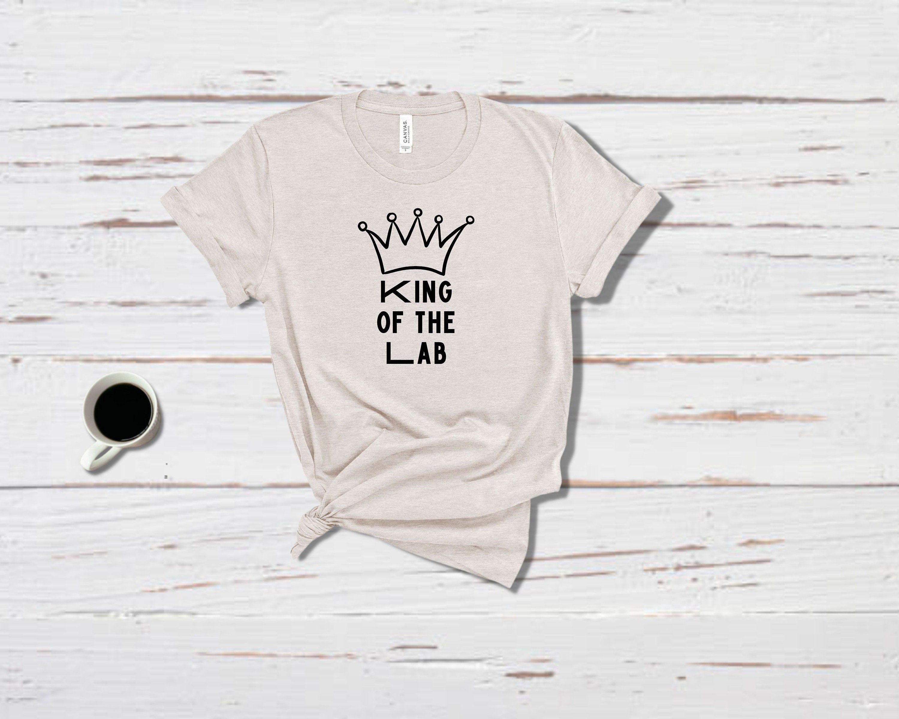 King of the Lab T-shirt - Etsy