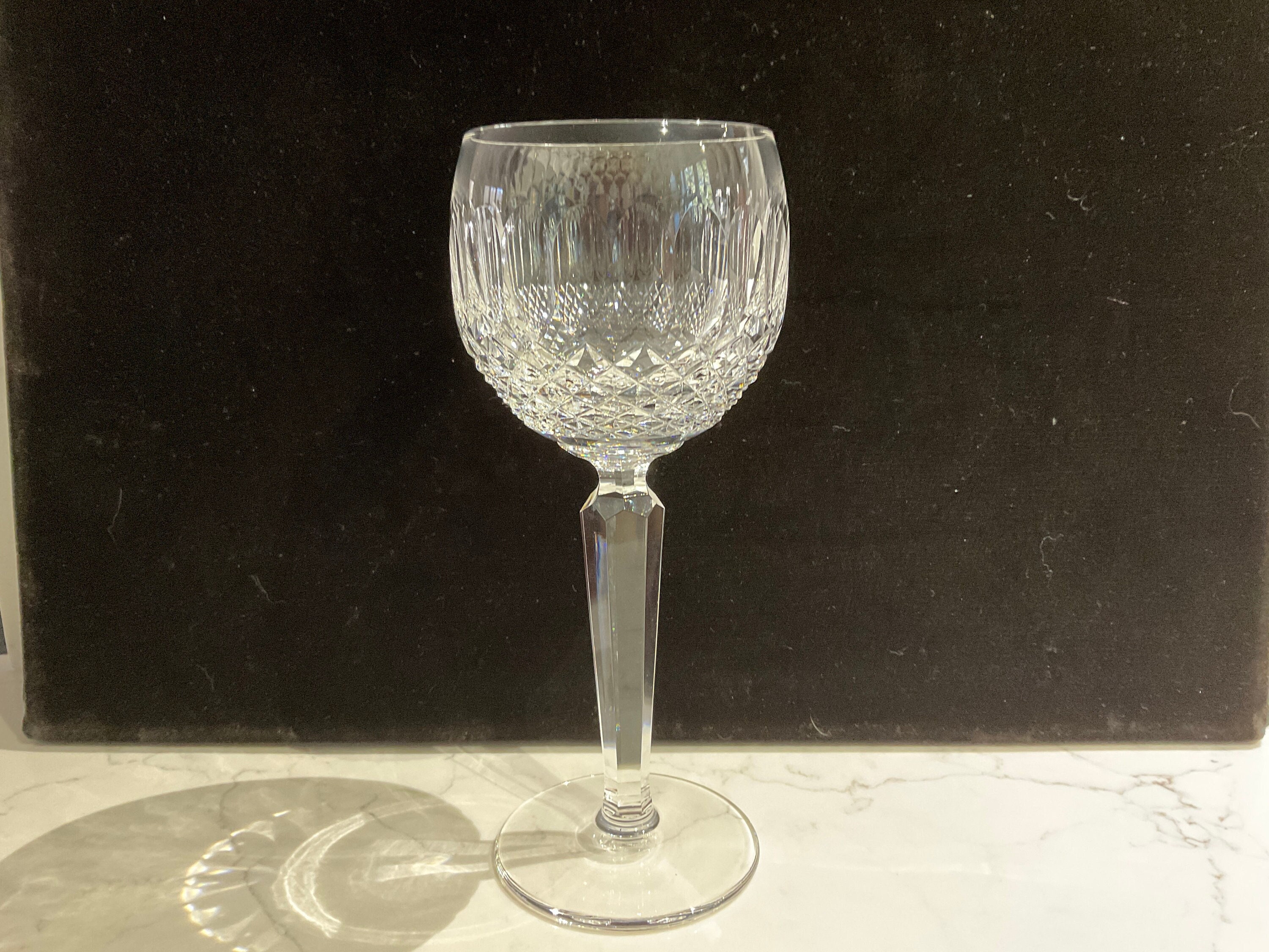 Waterford Crystal Hock Glasses, Colleen Pattern, Waterford Crystal ...