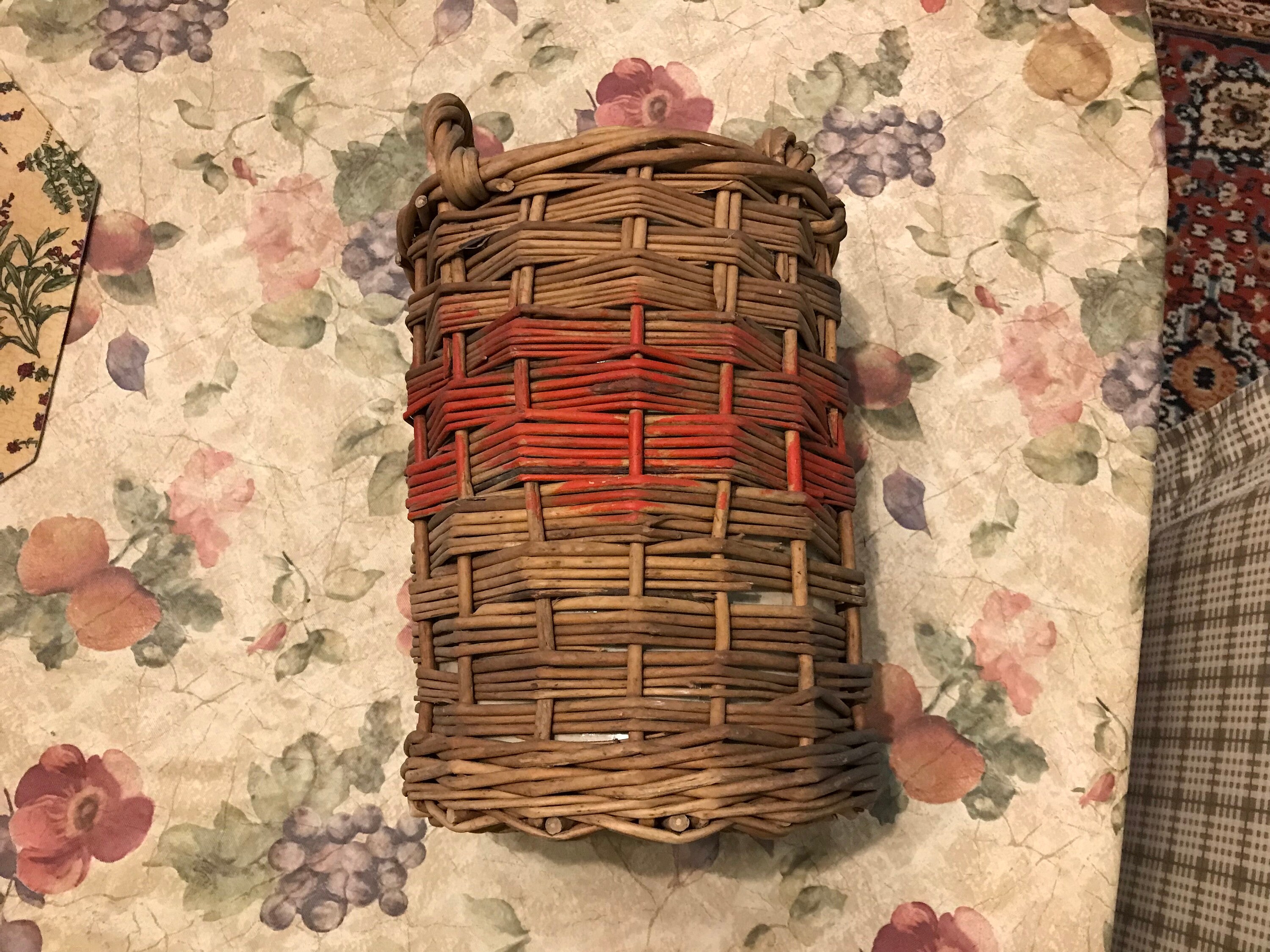 Wicker Stoneware Jug,navy Rum/crock/british/cdn.,british Navy Imperial ...