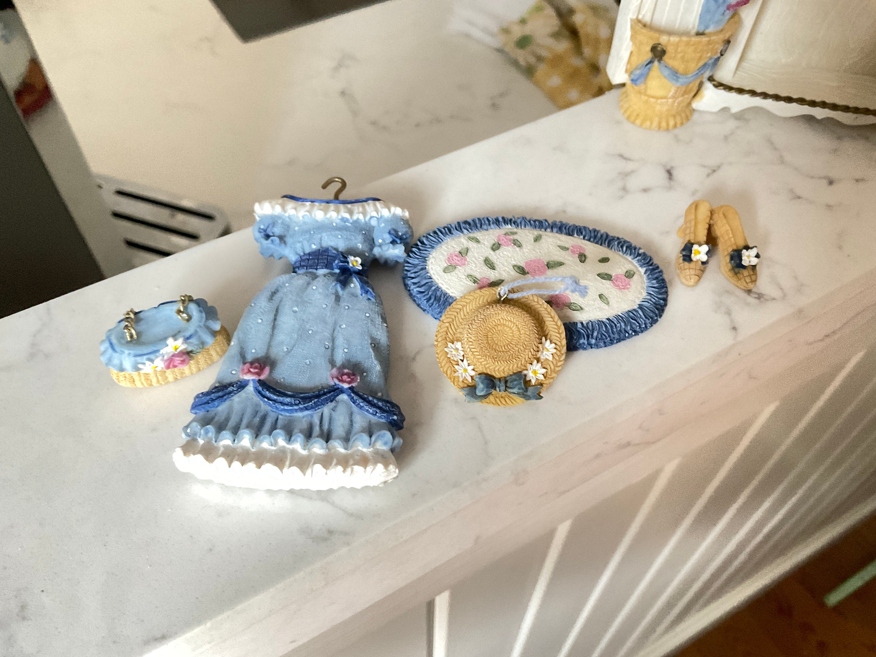 Vintage 1994 Avon Miniature Wardrobe Collection Suzanna's Sundress ...