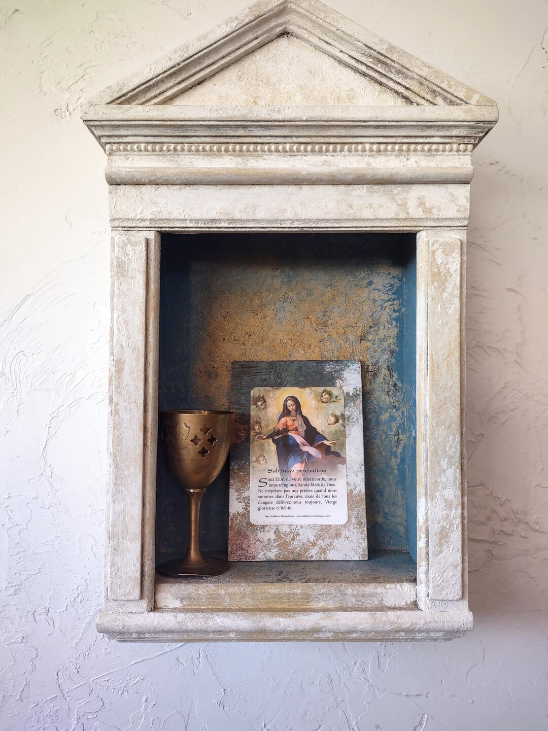 Shrine Niche Nicho Memorial Made to Look as If From an Old Church on ...