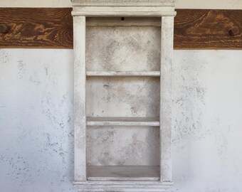 Victorian Shabby Chic Classical Style Wall Shelf Made to Look Like an ...