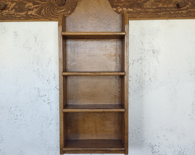 Primitive Colonial Style Wall Shelf Made to Look Centuries Old. - Etsy