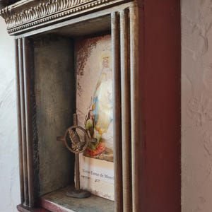 Shrine Nicho Niche Made to Look Like an Old Antique Discovery. - Etsy