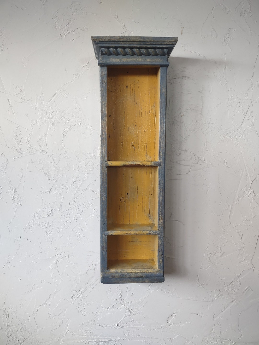 Tall Chimney Style Country Wall Shelf - Etsy