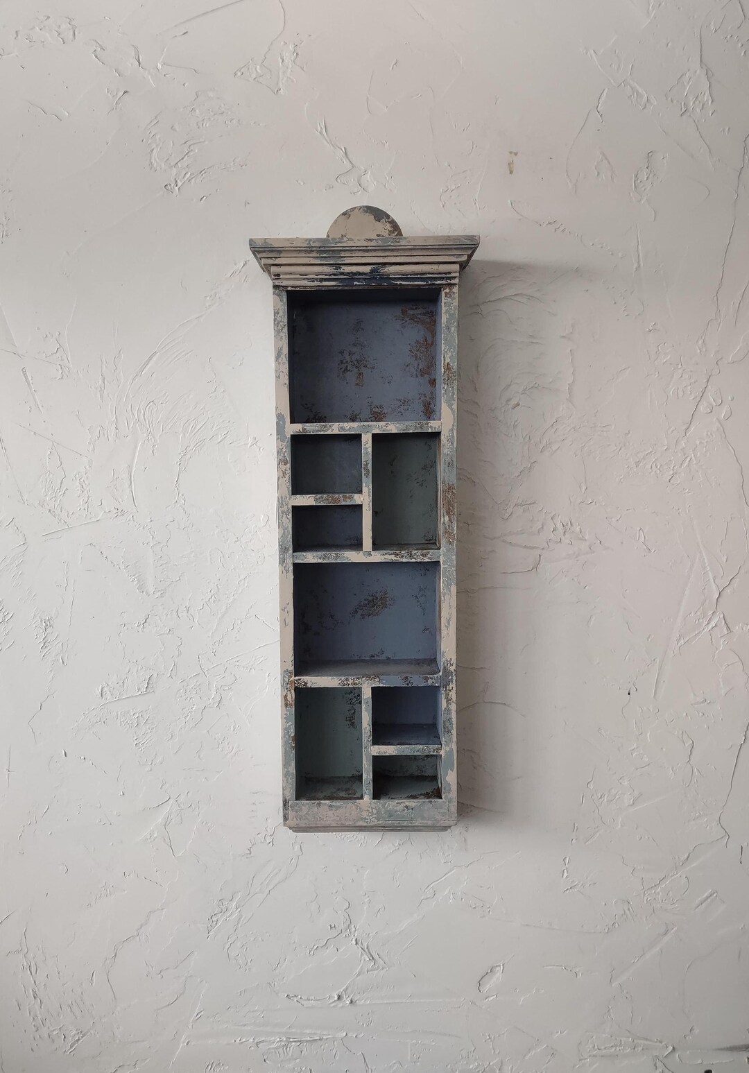 Eclectic Chimney Display Shelf Curio That Works in Small Width Wall ...