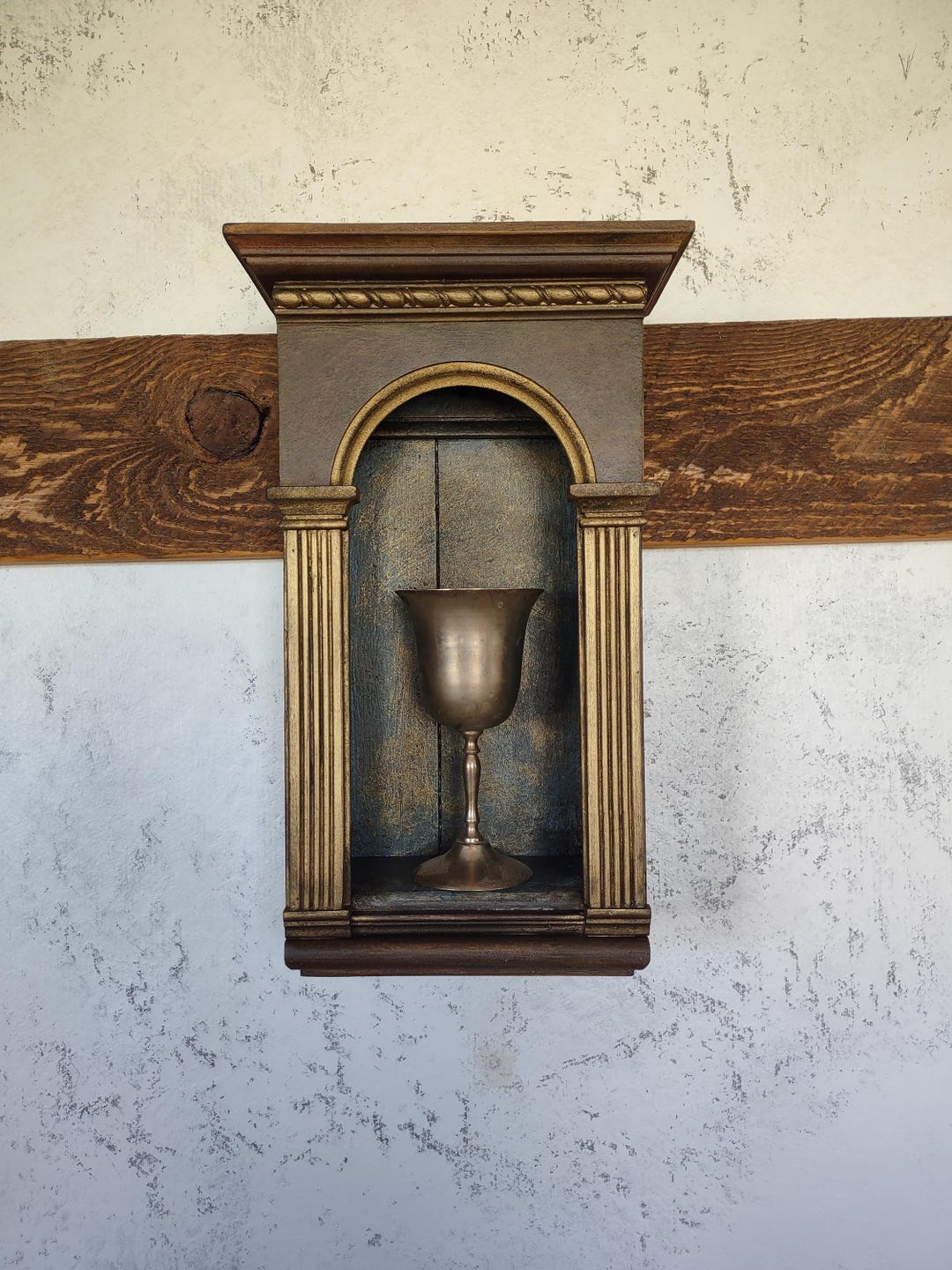 Shrine Nicho Niche Memorial Made to Look as If From the Medieval Era in ...