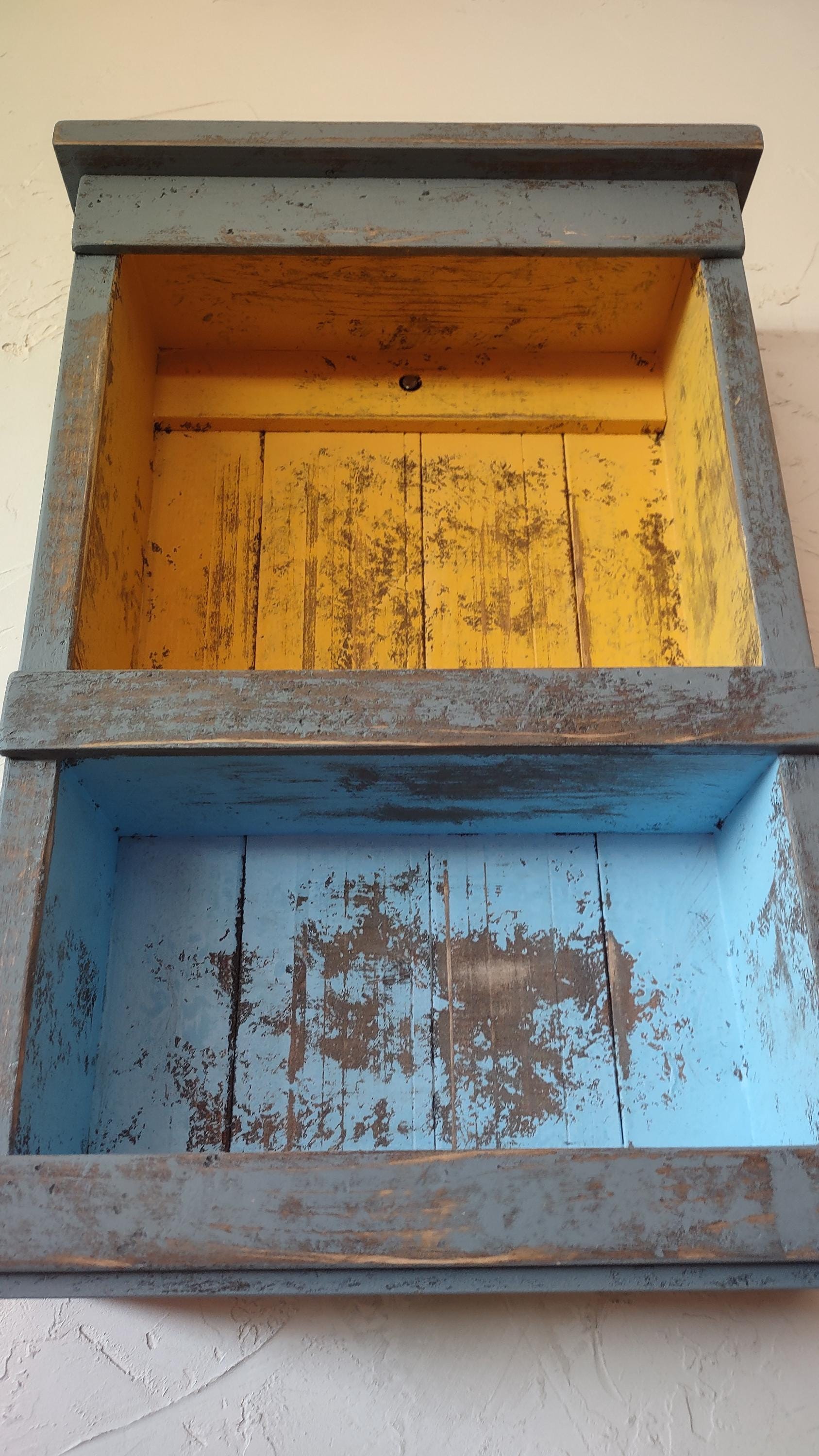 Rustic Display Shelf for Display of Collectables Antiques or Themed ...