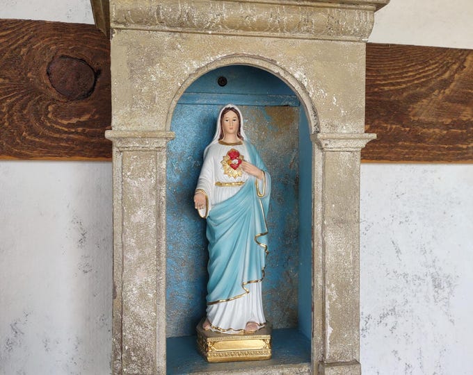 Shrine Nicho Niche Made to Look Like a Street Corner Shrine as Seen ...