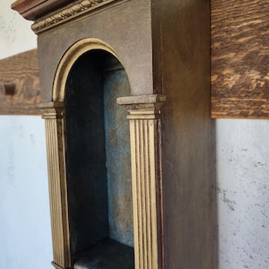 Shrine Nicho Niche Memorial Made to Look as If From the Medieval Era in ...