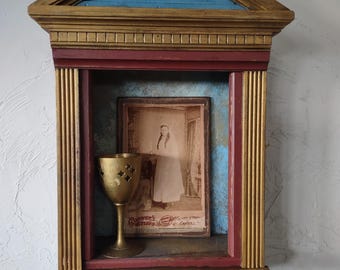 Shrine Nicho Niche Memorial Made to Look as If From the Medieval Era in ...