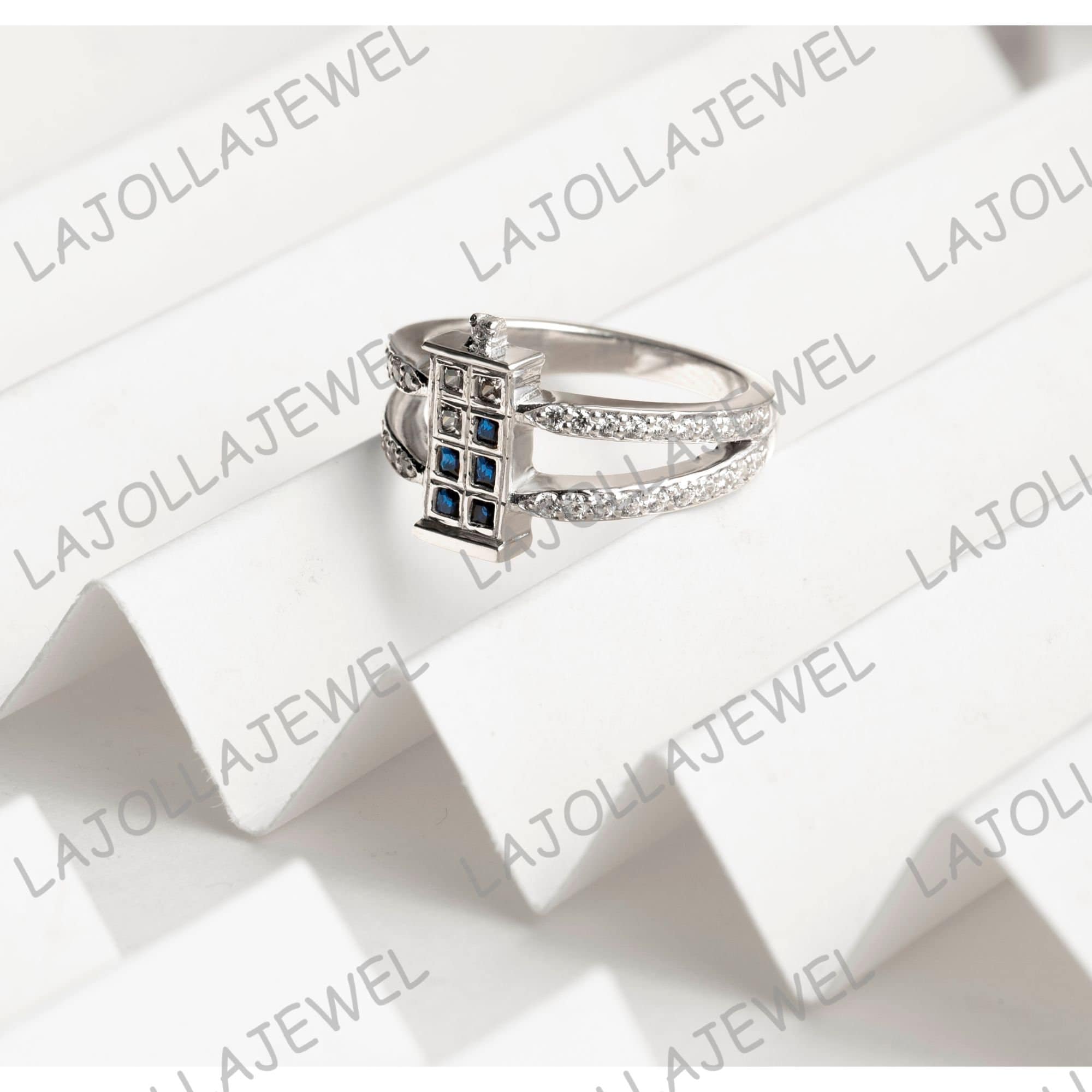 Doctor Who Ring Doctor Who Inspired Wedding Ring Ring for Doctor Who ...