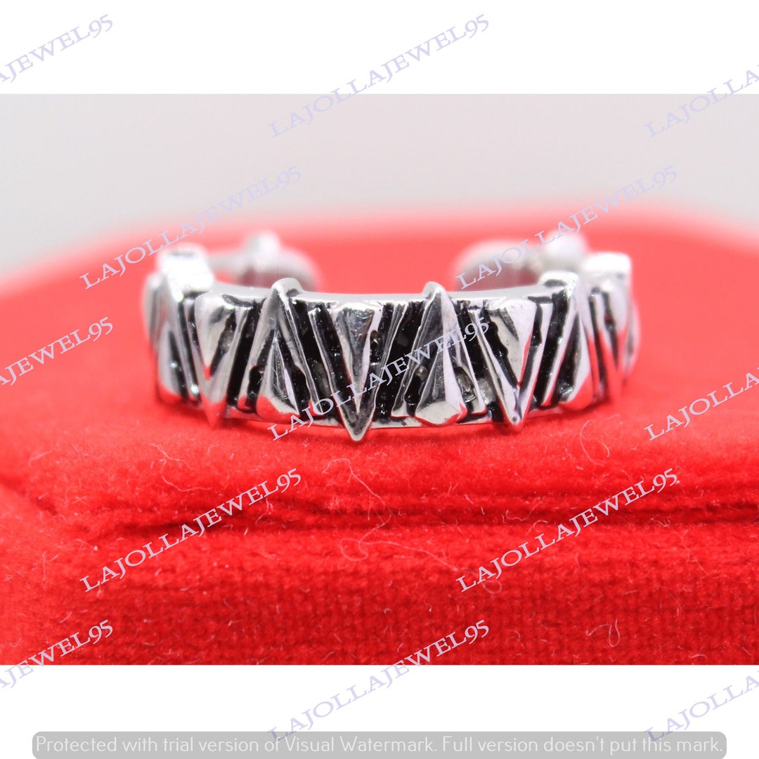 Disney Marvel Black Panther Adjustable Silver Claw Ring, Wakanda Rings ...