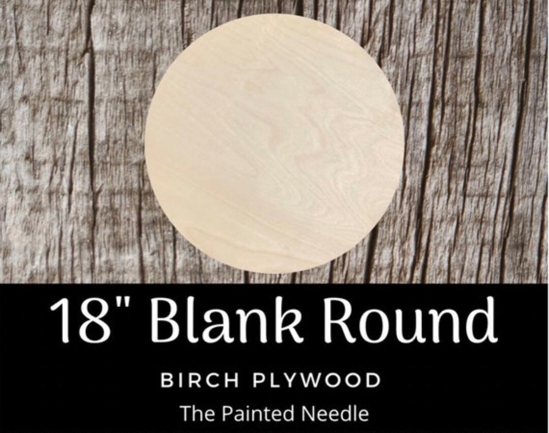 5 Pack Blank Wood Rounds, DIY Door Hanger, Blank Wood Sign, Wood Rounds ...