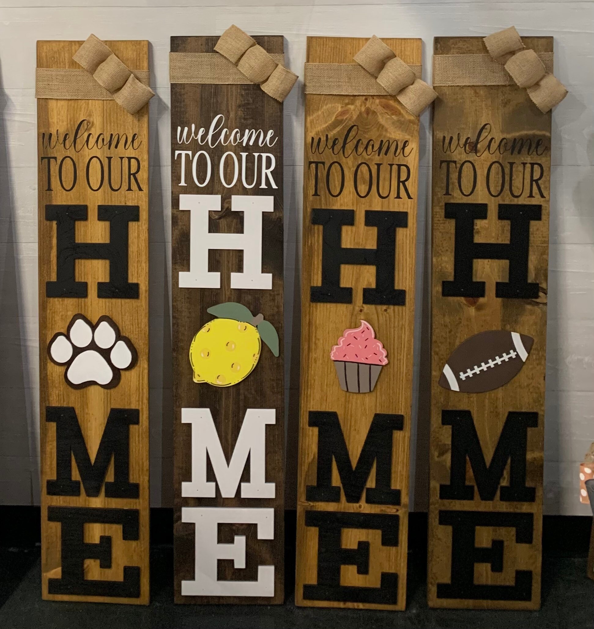 Porch Leaner SVG, Welcome Home Sign, Interchangeable Shapes (digital ...