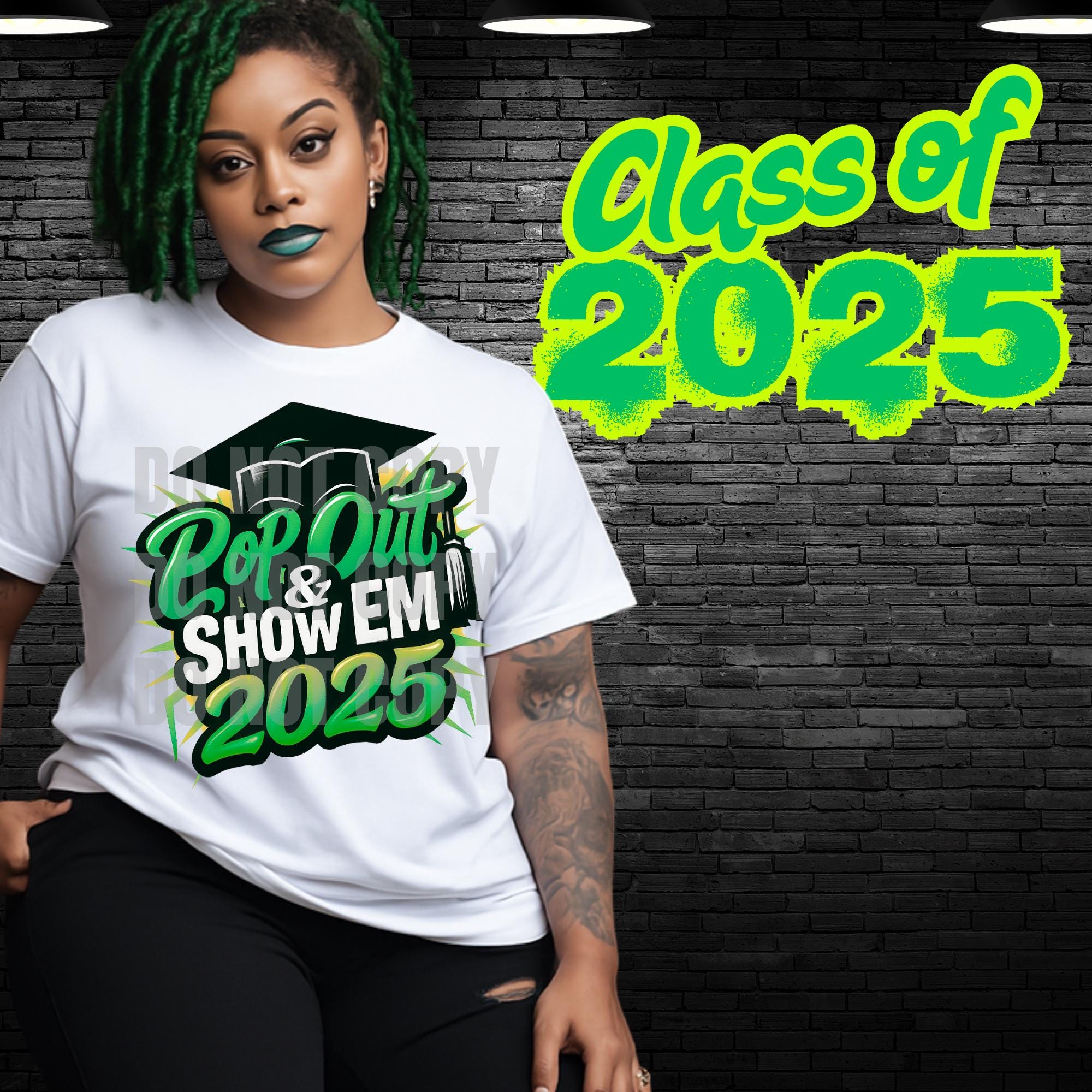 Senior Class of 25 | Pop Out and Show Em | Class of 2025 | Tshirt ...