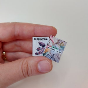 Printable Miniature Craft Book Covers, DIY Miniatures - Etsy