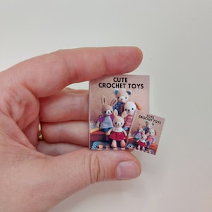 Printable Miniature Craft Book Covers, DIY Miniatures - Etsy