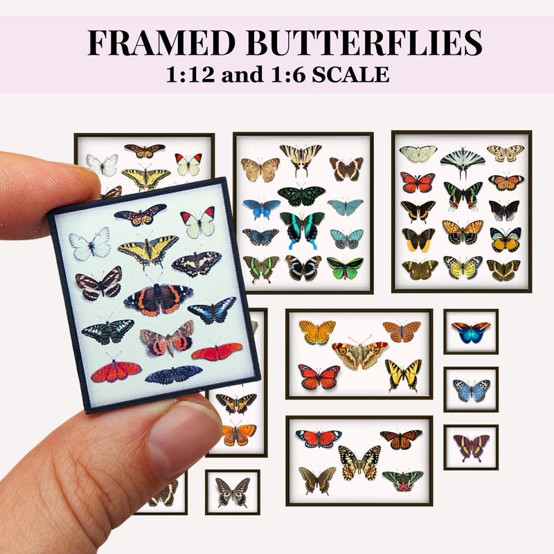 Miniature Butterfly - Etsy