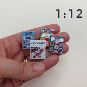 Printable Miniature Craft Book Covers, DIY Miniatures - Etsy
