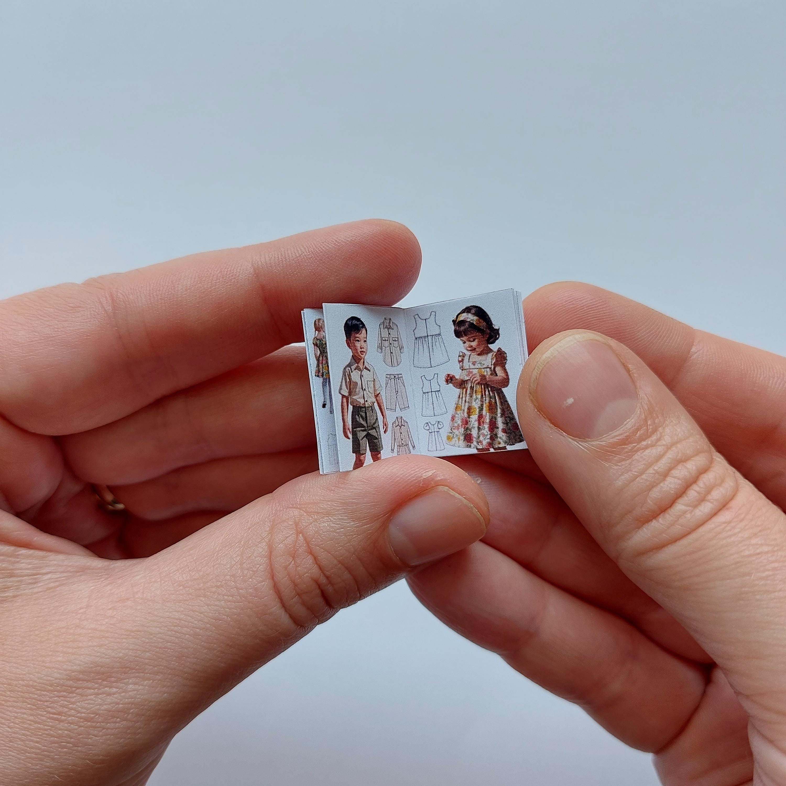 Printable Dollhouse Miniature Sewing Magazines and Pattern Packets ...