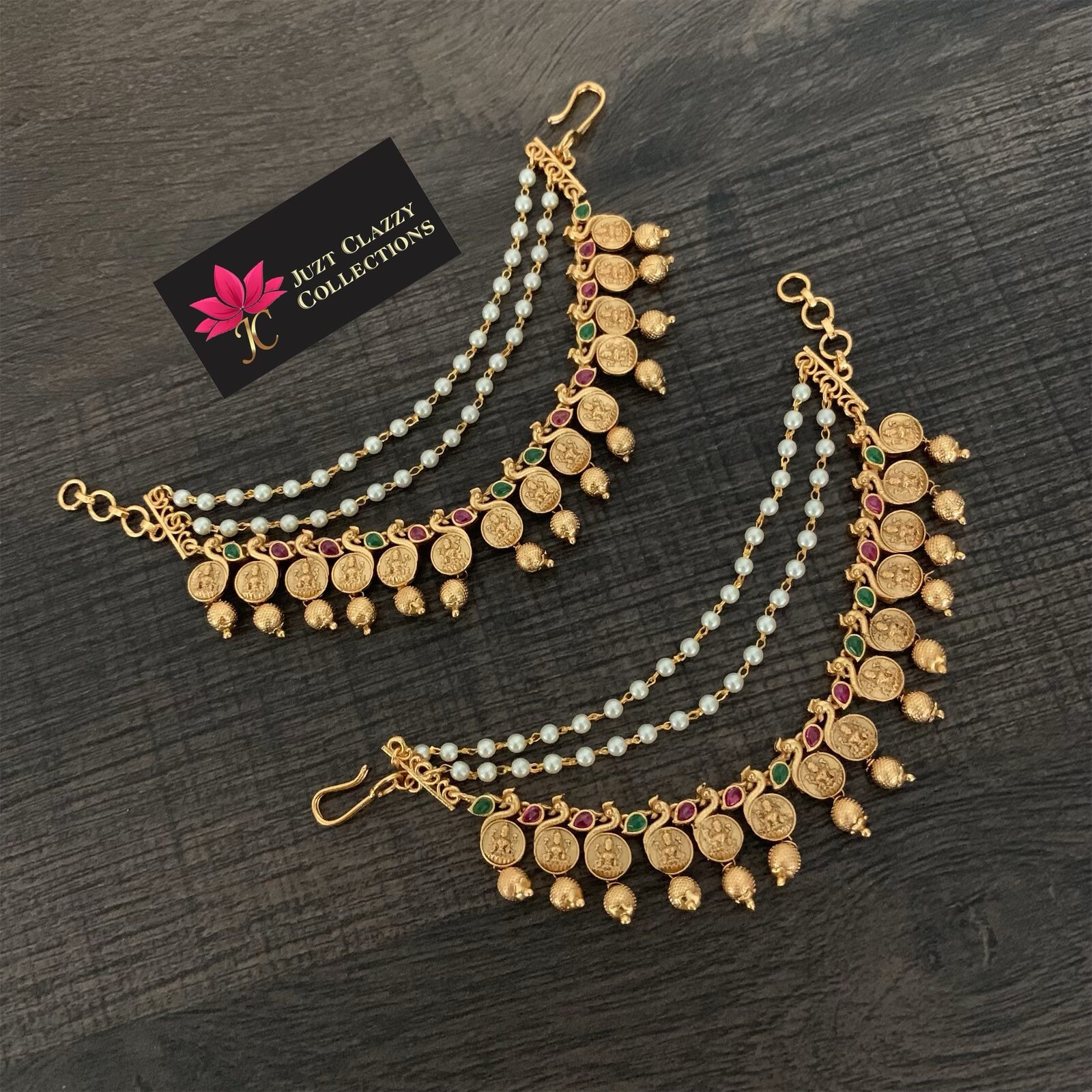 Layer Ear Chain For Wedding Bahubali Style Fashion Jewellery Designs ...