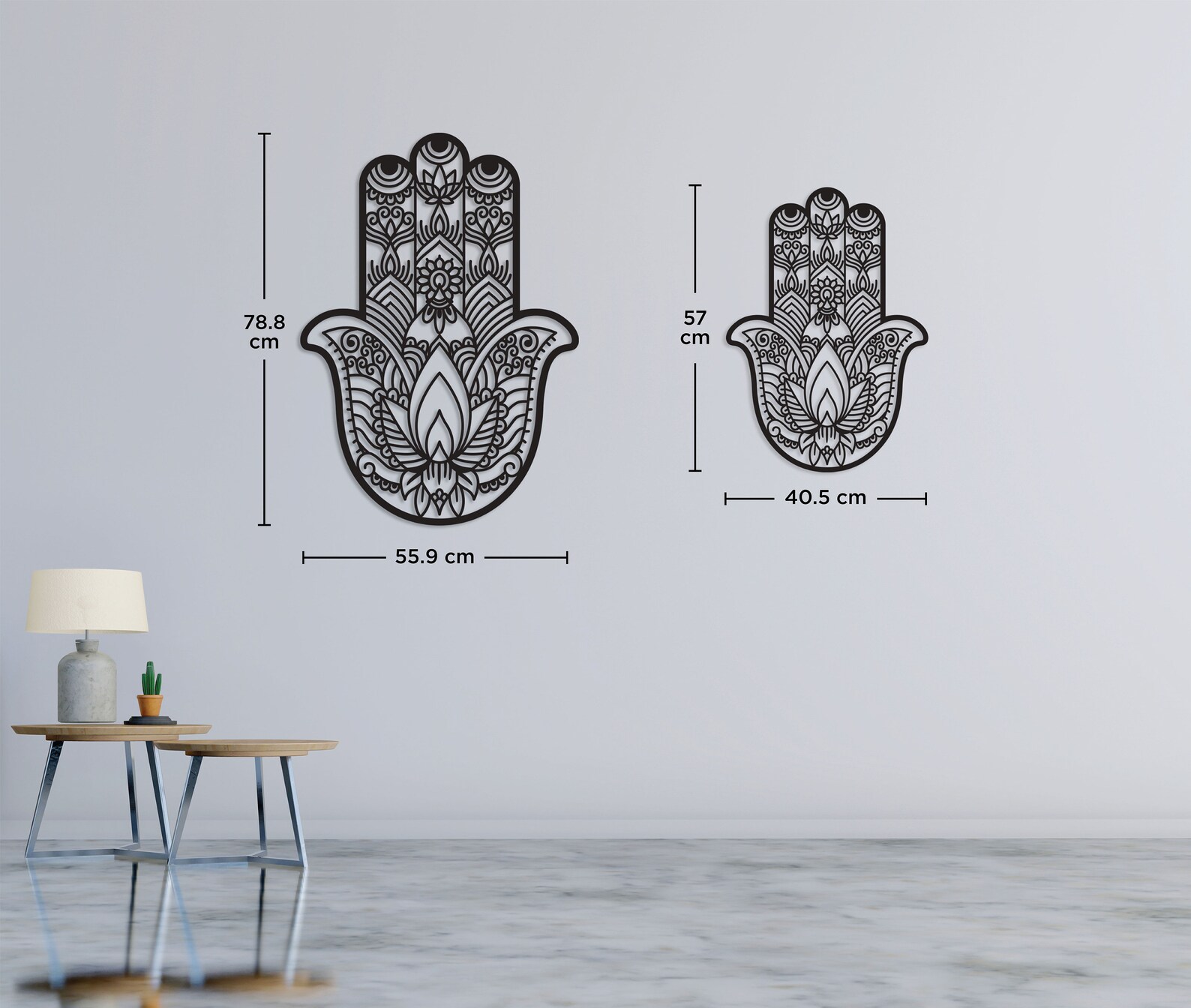 Hamsa Wall Art Hamsa Wall Hangings Decor Hamsa Hand Large - Etsy