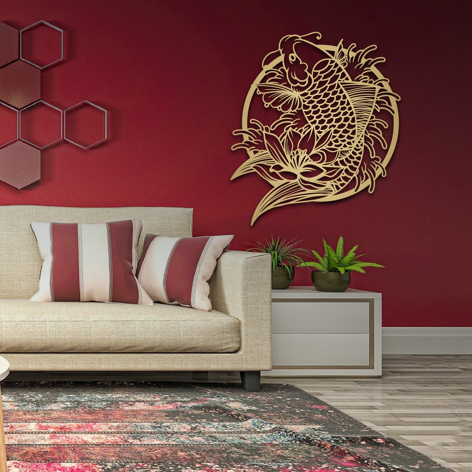 Vis Metalen Muur Decor Vis Interieur Decoratie Woonkamer - Etsy Nederland