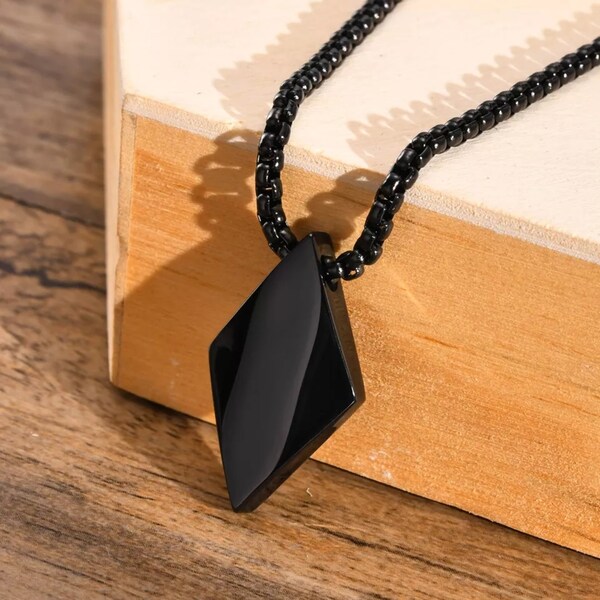 Rhombus Necklace - Etsy