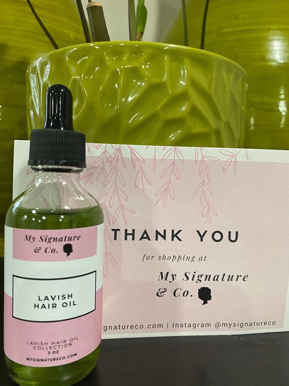 Lavish Hair Oil is Custom Blend of Organic and Essential Oils - Etsy
