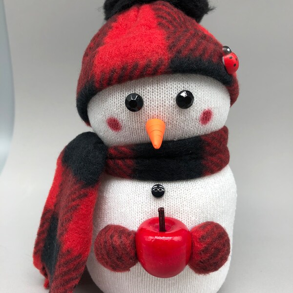 Sock Snowman - Etsy
