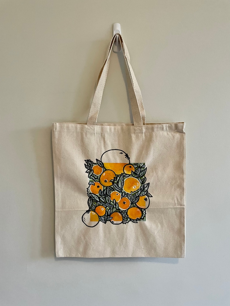 Hand Painted Tote Bags | Canvas Tote Bags Handmade | Custom Art Tote ...