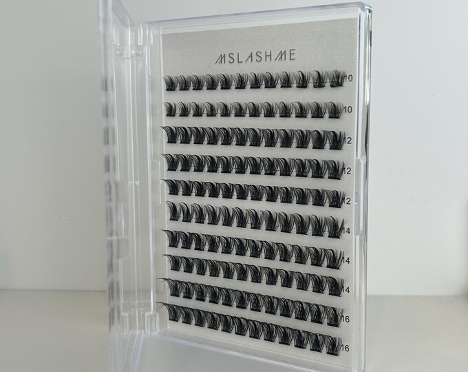 MSLASHME Pre-glued Lash Clusters: Style Fairy, 10-16mm - Etsy